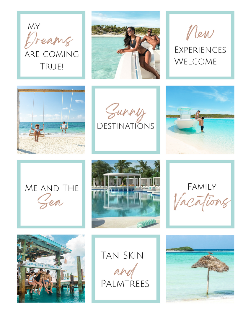 I Am Vision Board (Printable) – Rich Girl Manifestation