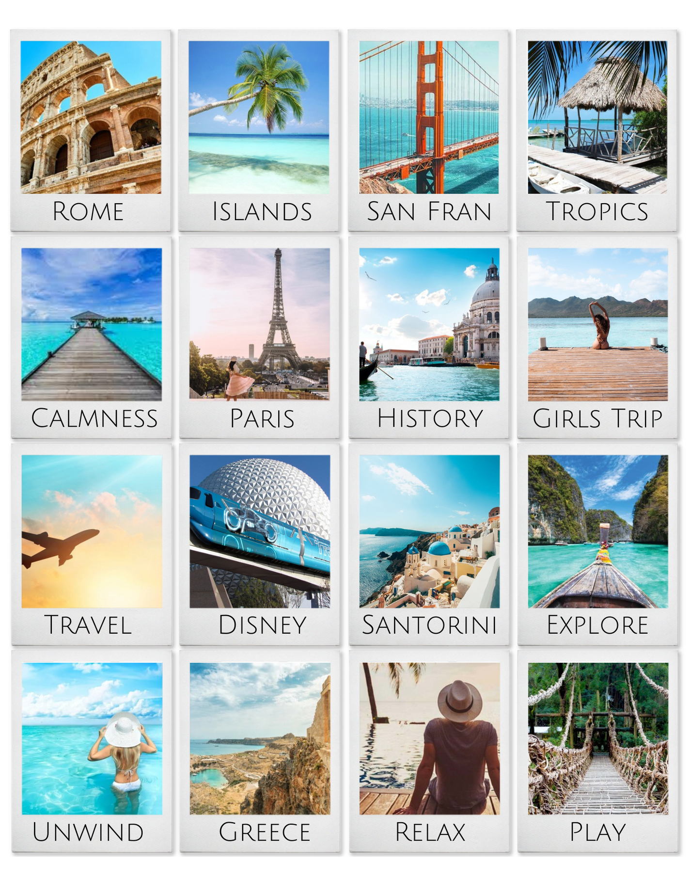 Luxury Vision Board Digital & Printable – Rich Girl Manifestation